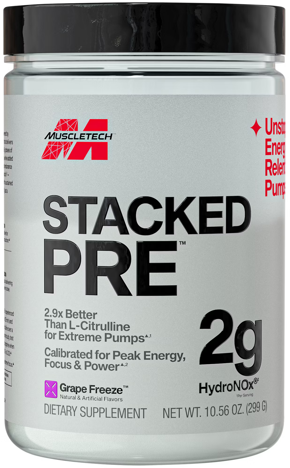 MuscleTech Stacked Pre: Workout Energy, Focus, & Power with New ...