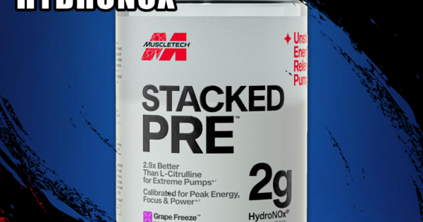 MuscleTech Stacked Pre: Workout Energy, Focus, & Power with New ...