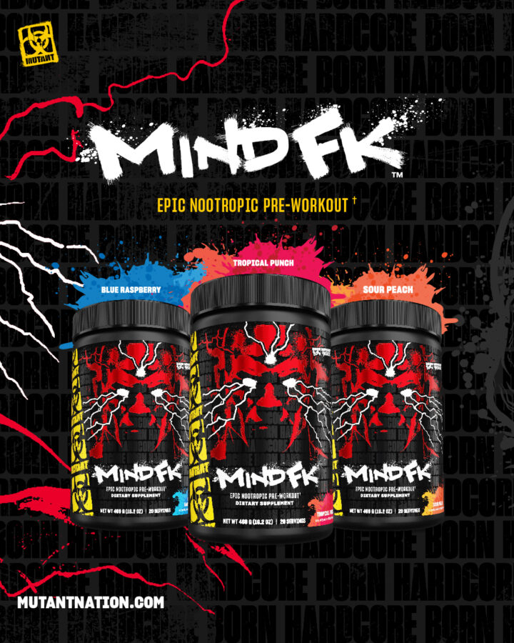 Mutant MIND FK: Nootropic Powered MIND FREAK Pre-Workout Supplement