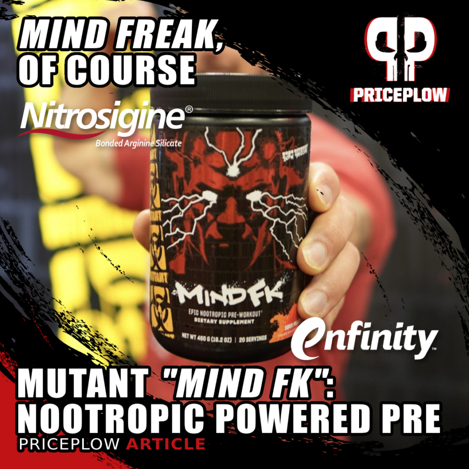 Mutant MIND FK: Nootropic Powered MIND FREAK Pre-Workout Supplement