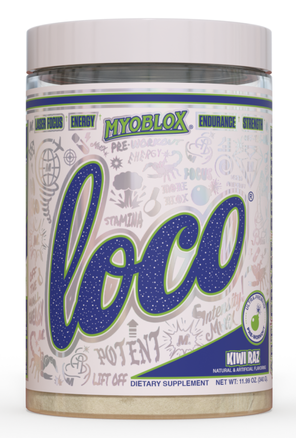 MyoBlox LOCO: Strong Psychoactive Pre-Workout with Vasaka