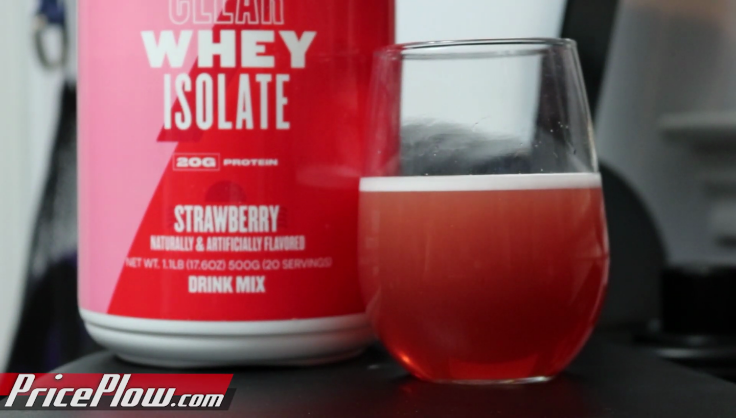 Matt Morsia's Myprotein Clear Whey Isolate Strawberry Laces