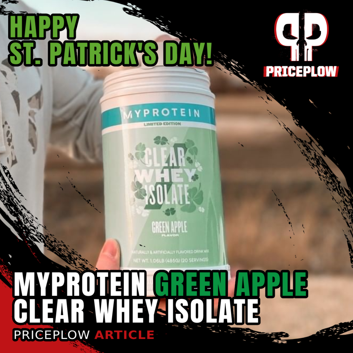 Myprotein Celebrates St. Patrick’s Day with Green Apple Clear Whey Isolate