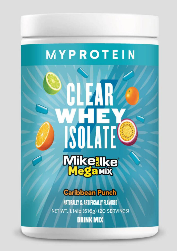 Myprotein Clear Whey Isolate Mike and Ike Caribbean Punch & Sour Watermelon