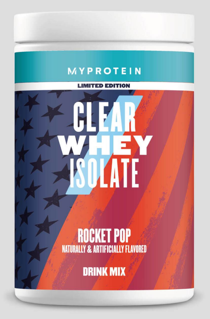 Myprotein's 4th of July Bash: Rocket Pop Clear Whey Isolate & The Pre ...