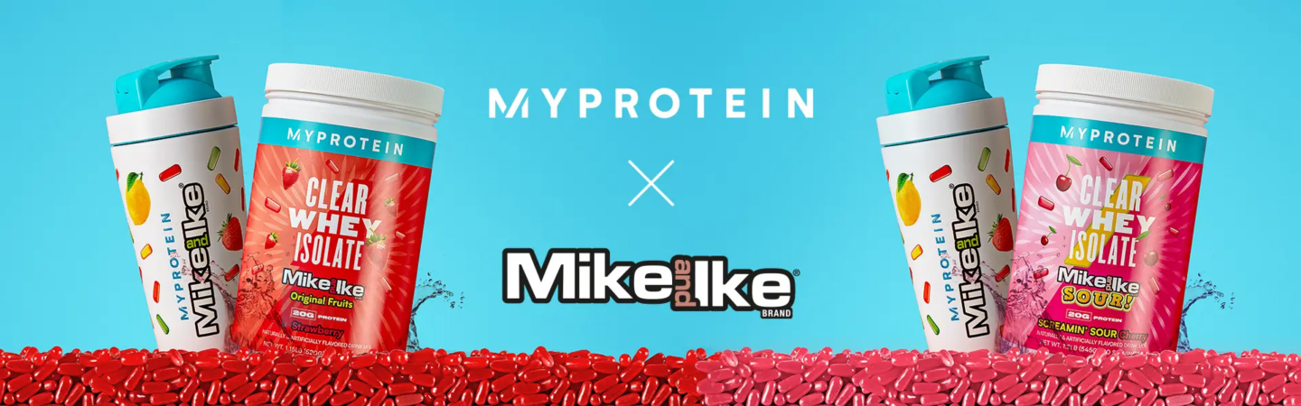 Myprotein Clear Whey Isolate Mike and Ike Caribbean Punch & Sour Watermelon