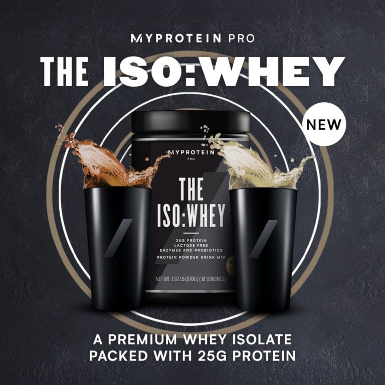 Myprotein THE WHEY: Digezyme, BC30, & Aminogen Amplified Whey Protein