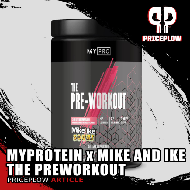 Myprotein The Pre-Workout Gets New Mike and Ike Flavors: Caribbean Punch and Sour Watermelon