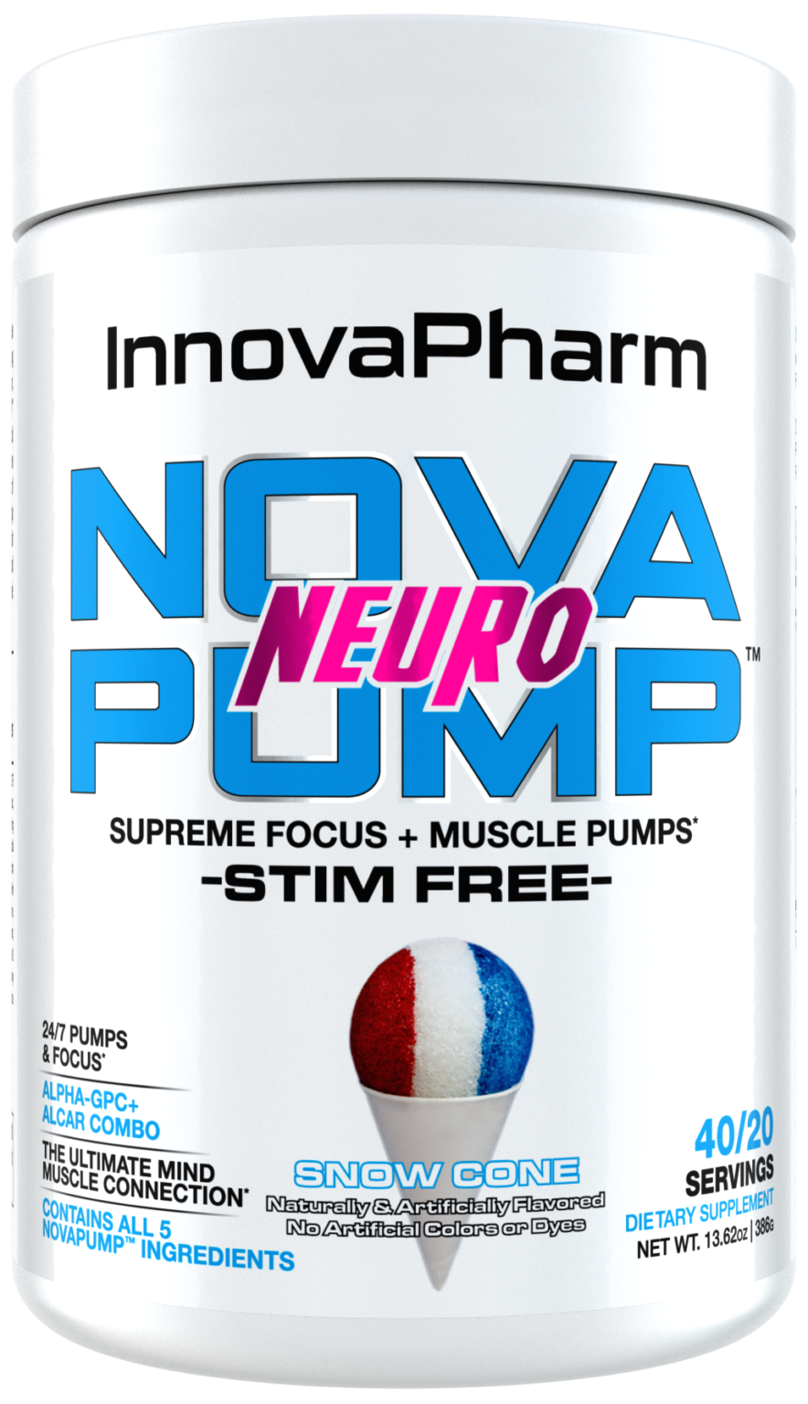 NovaPump NEURO: InnovaPharm Tops the Best Pumps with Nootropics!