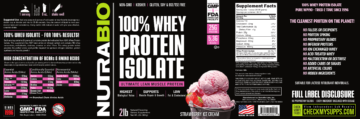 NutraBio 100% Whey Protein Isolate Flavors Get the Upgrade, Starting ...