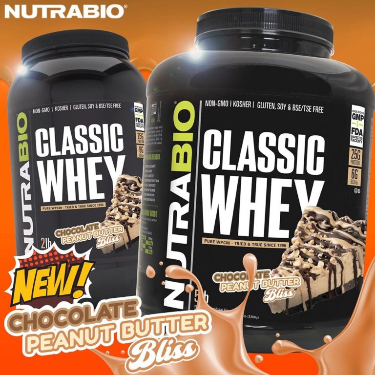 NutraBio's Chocolate Peanut Butter BLISS Protein Flavors.. with No Nut ...