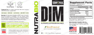 NutraBio DIM – An Athlete’s Hormone Optimizer
