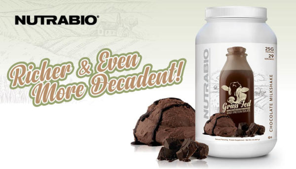 NutraBio Grass-Fed Whey Isolate Flavors Get Upgraded!