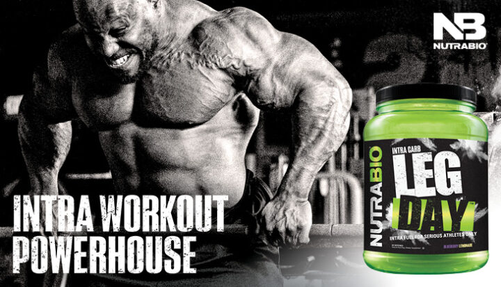 LEG DAY! NutraBio Intra Workout Powerhouse Supplement is a Monster!