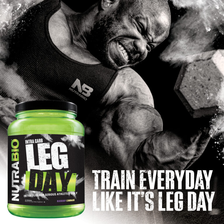 LEG DAY! NutraBio Intra Workout Powerhouse Supplement is a Monster!