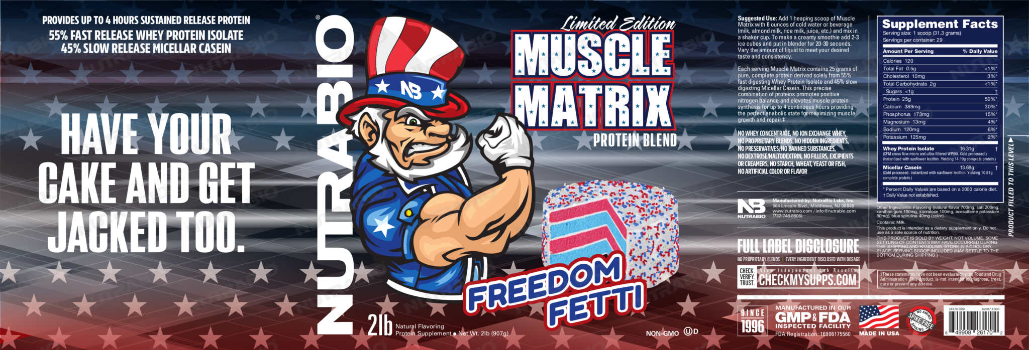 Nutrabios 4th Of July Freedom Flavors Have Arrived