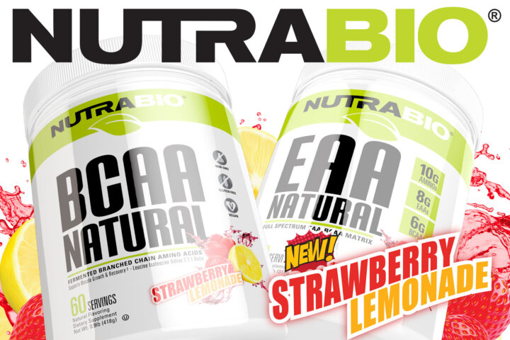 NutraBio Natural Series Expands with Strawberry Lemonade