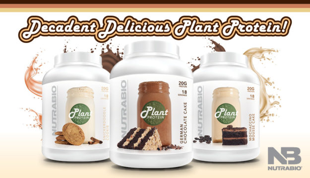 NutraBio Plant Protein Now in Vanilla Wafer and Chocolate Drizzle