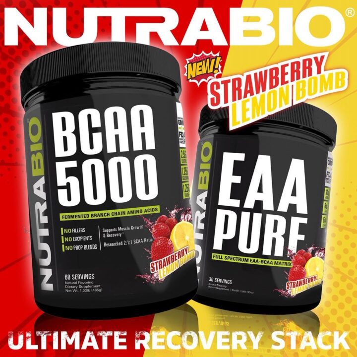 NutraBio Drops a Strawberry Lemon Bomb on all Sports Supplements