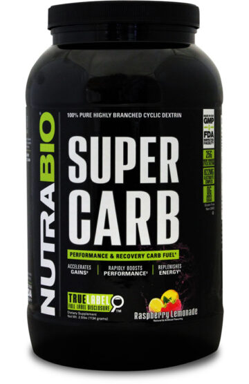 NutraBio Super Carb: Supreme Cluster Dextrin Performance Workout Fuel