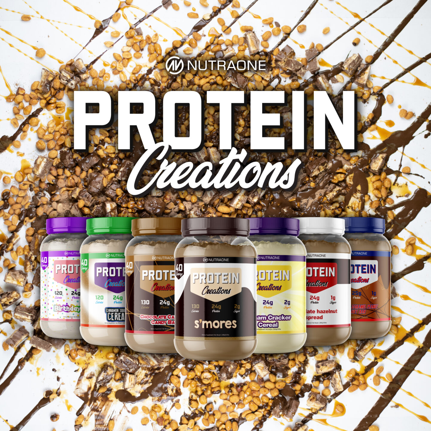 NutraOne Protein Creations Feature Fanciful Flavors