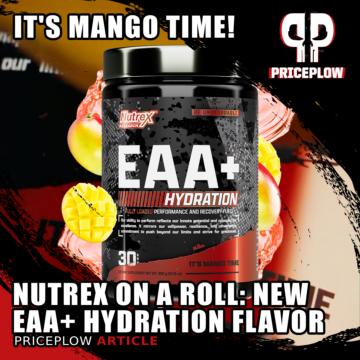 It's Mango Time! Nutrex Releases New EAA+ Hydration Flavor