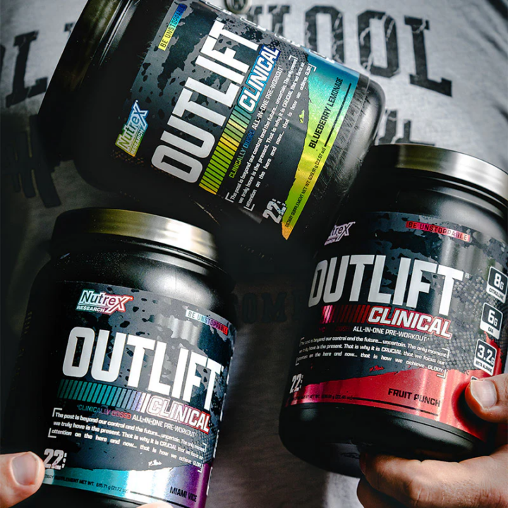 Nutrex Outlift Clinical: Pre-Workout Backed By Science