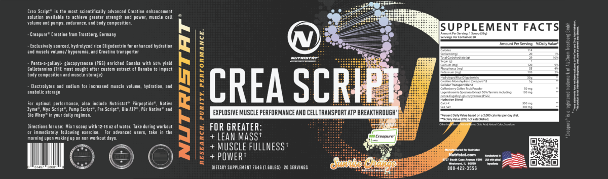 The Creapure Connection: Why Nutristat Only Uses Premium Creatine Monohydrate