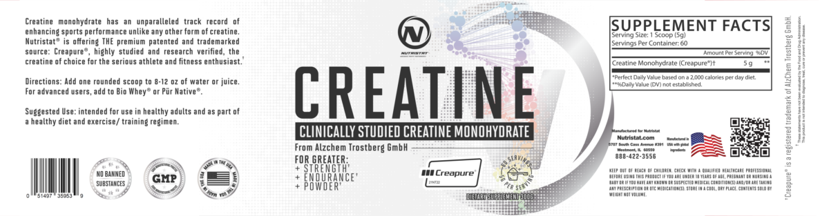 The Creapure Connection: Why Nutristat Only Uses Premium Creatine ...
