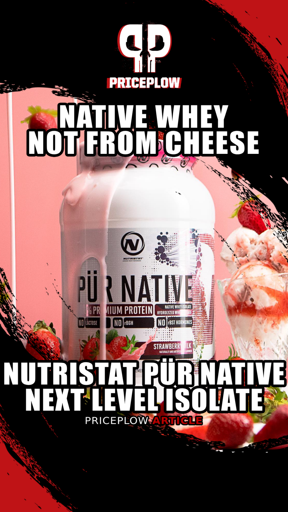 Nutristat PÜR NATIVE: Premium Native Whey Protein Done Right