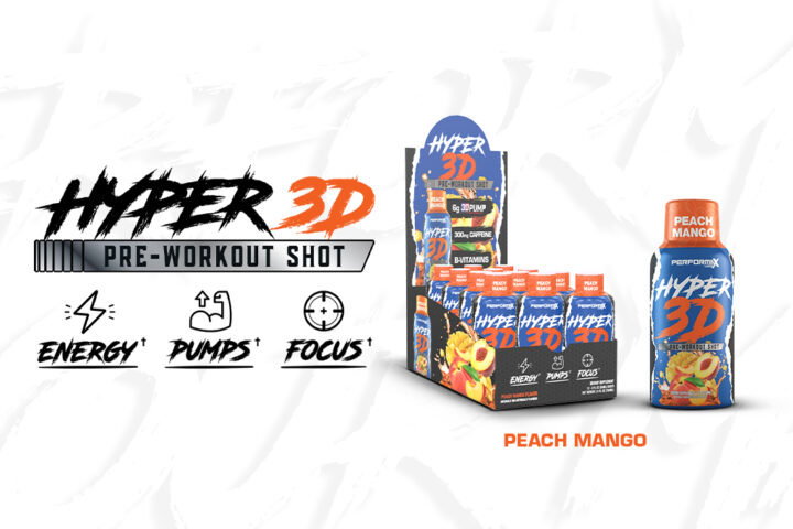 Performax Labs Hyper 3D: Innovative 2oz Pre-Workout Shot