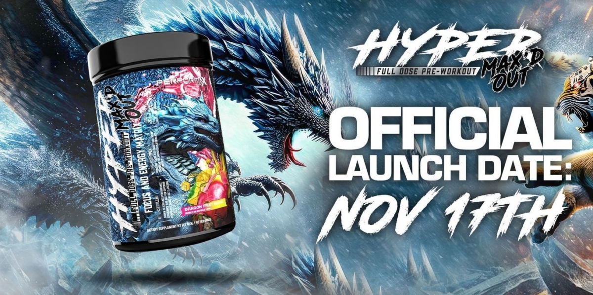 HyperMax'D OUT: Performax Labs INSANITY Pre-Workout Now Available