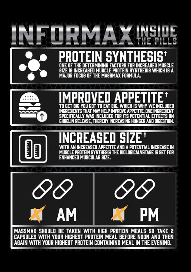 Performax Labs MassMax: Natural Anabolic & Hunger Booster