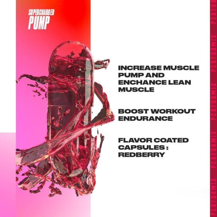 Performix Supercharged Pump: Flavored Nitrosigine Nitric Oxide Capsules!
