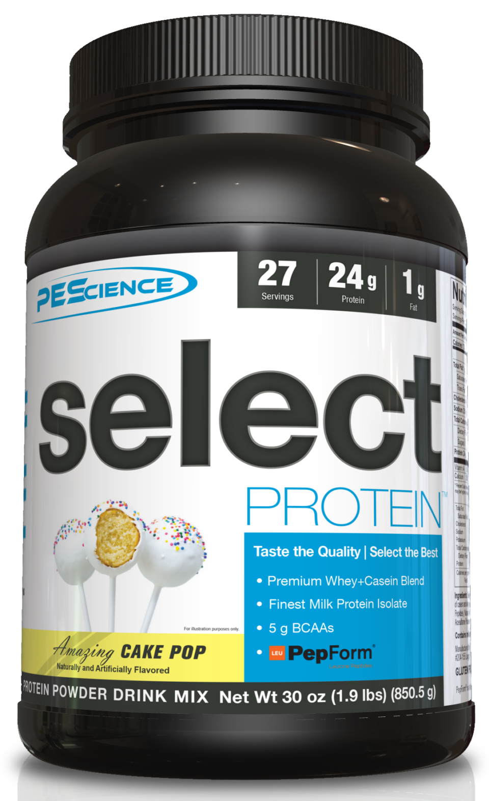 PEScience Select Protein Released in CAKE POP Flavor!