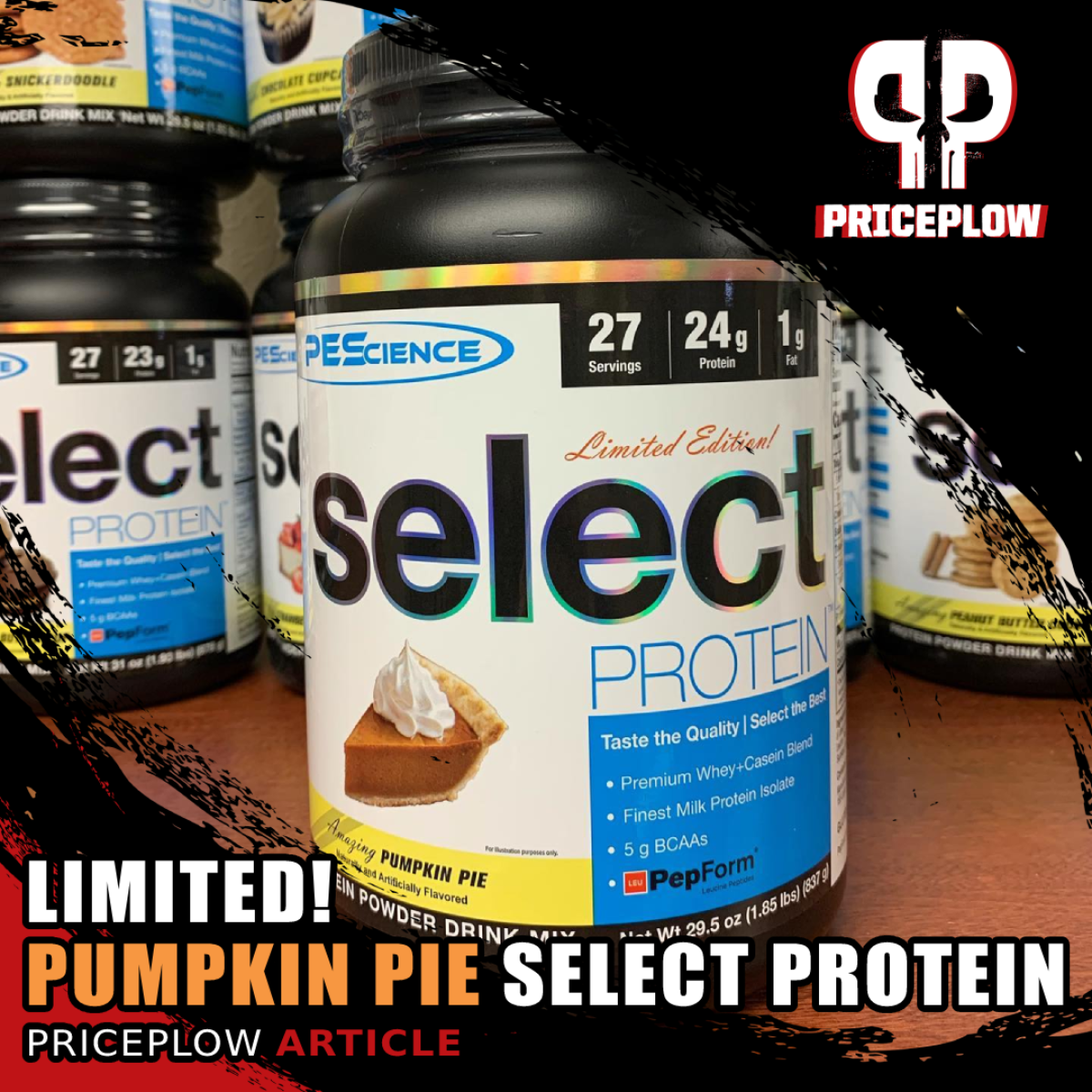 PEScience Select Protein PUMPKIN PIE Comes for 2021!