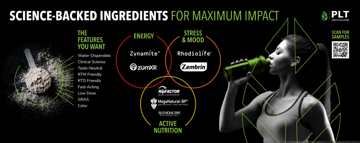 PLT Health's Beverage Stable Ingredients: Get Ready for Novel Drinks