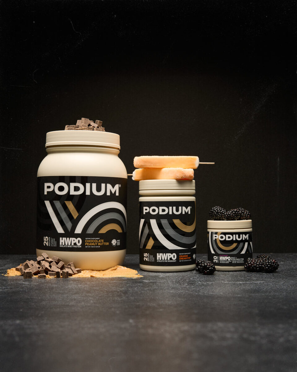 Podium Nutrition HWPO Whey Isolate: Hard Work Pays Off with Velositol