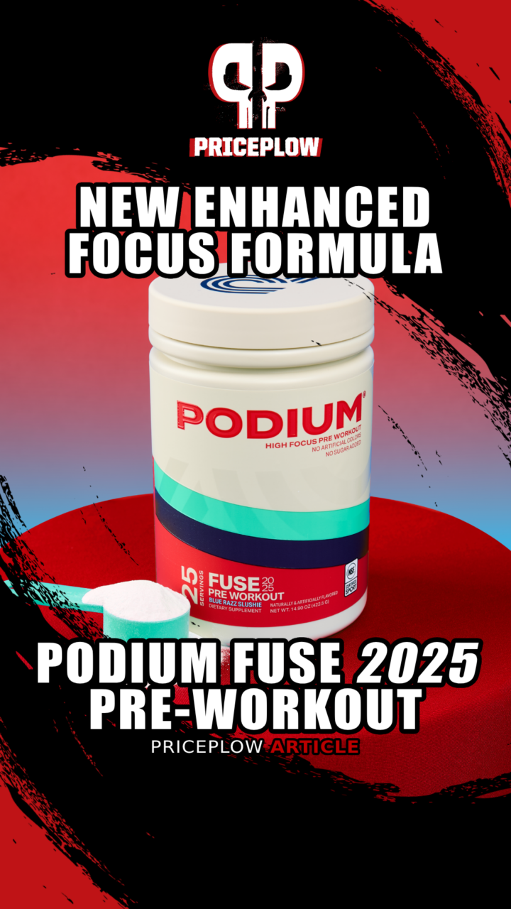 Podium Nutrition FUSE 2025: Performance Pre-Workout Takes a New Twist