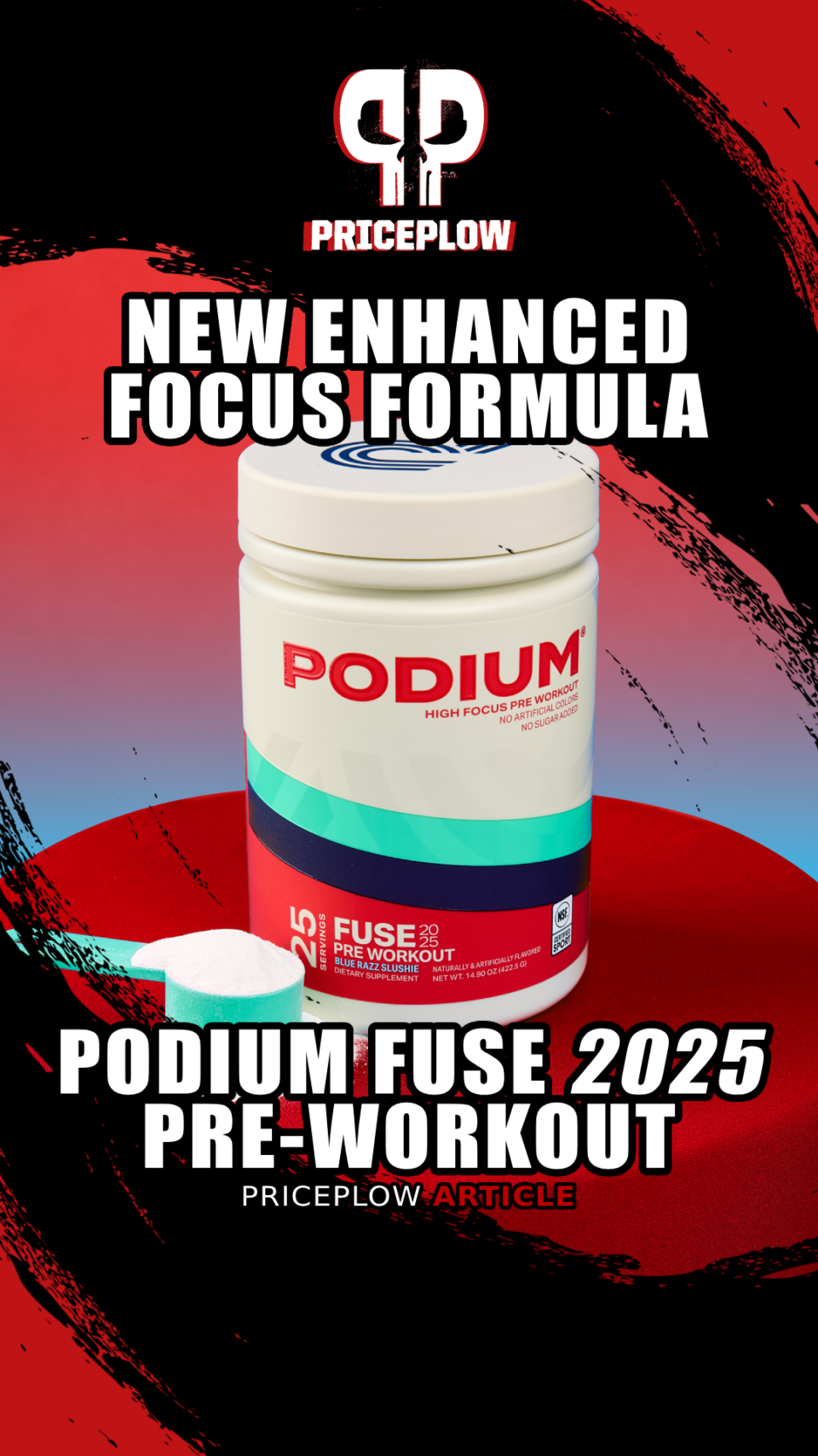 Podium Nutrition FUSE 2025: Performance Pre-Workout Takes a New Twist