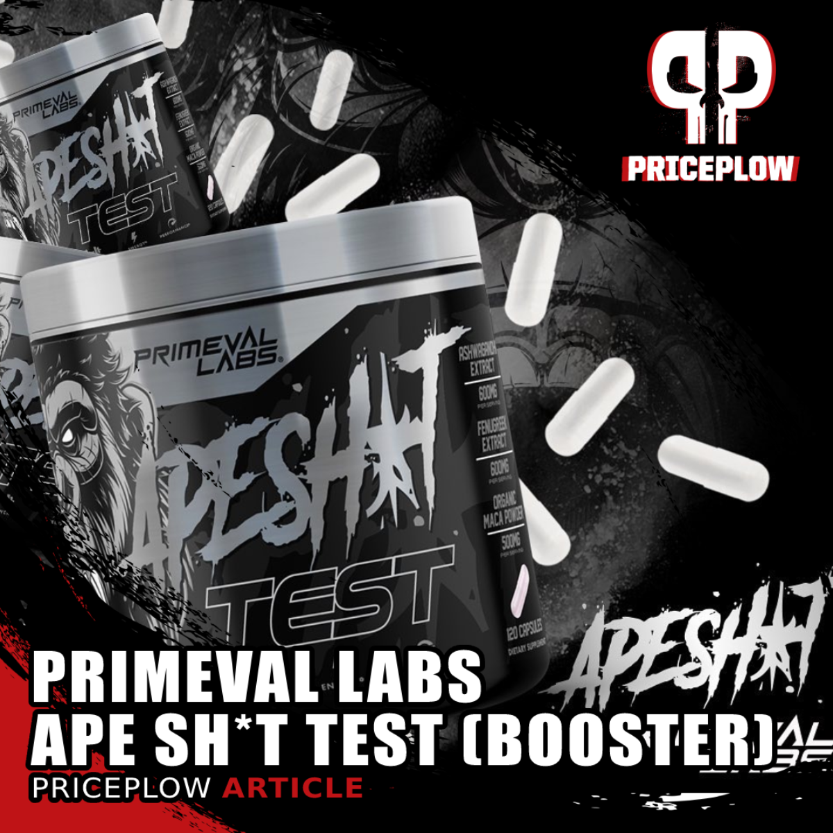 Primeval Labs Ape Sh*t PUMPS: Pomegranate Powered Pumps