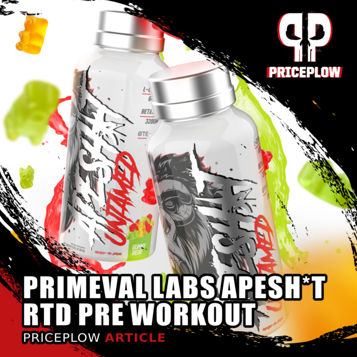 Primeval Labs Ape Sh*t UNTAMED Pre Workout RTD: No Bubbles, All Gains