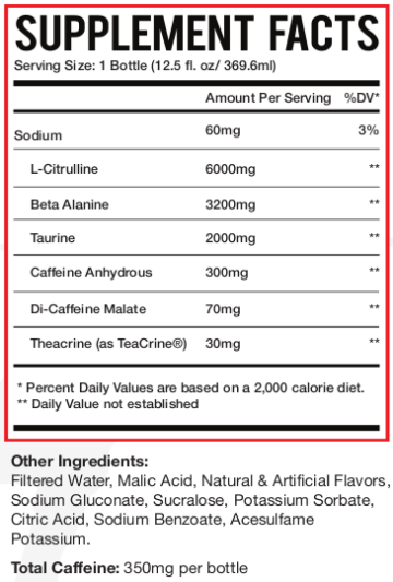 Primeval Labs Ape Sh*t UNTAMED Pre Workout RTD: No Bubbles, All Gains