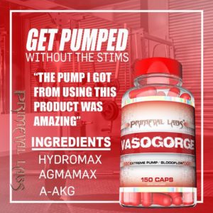 Primeval Labs Vasogorge — Engorge Your Veins!