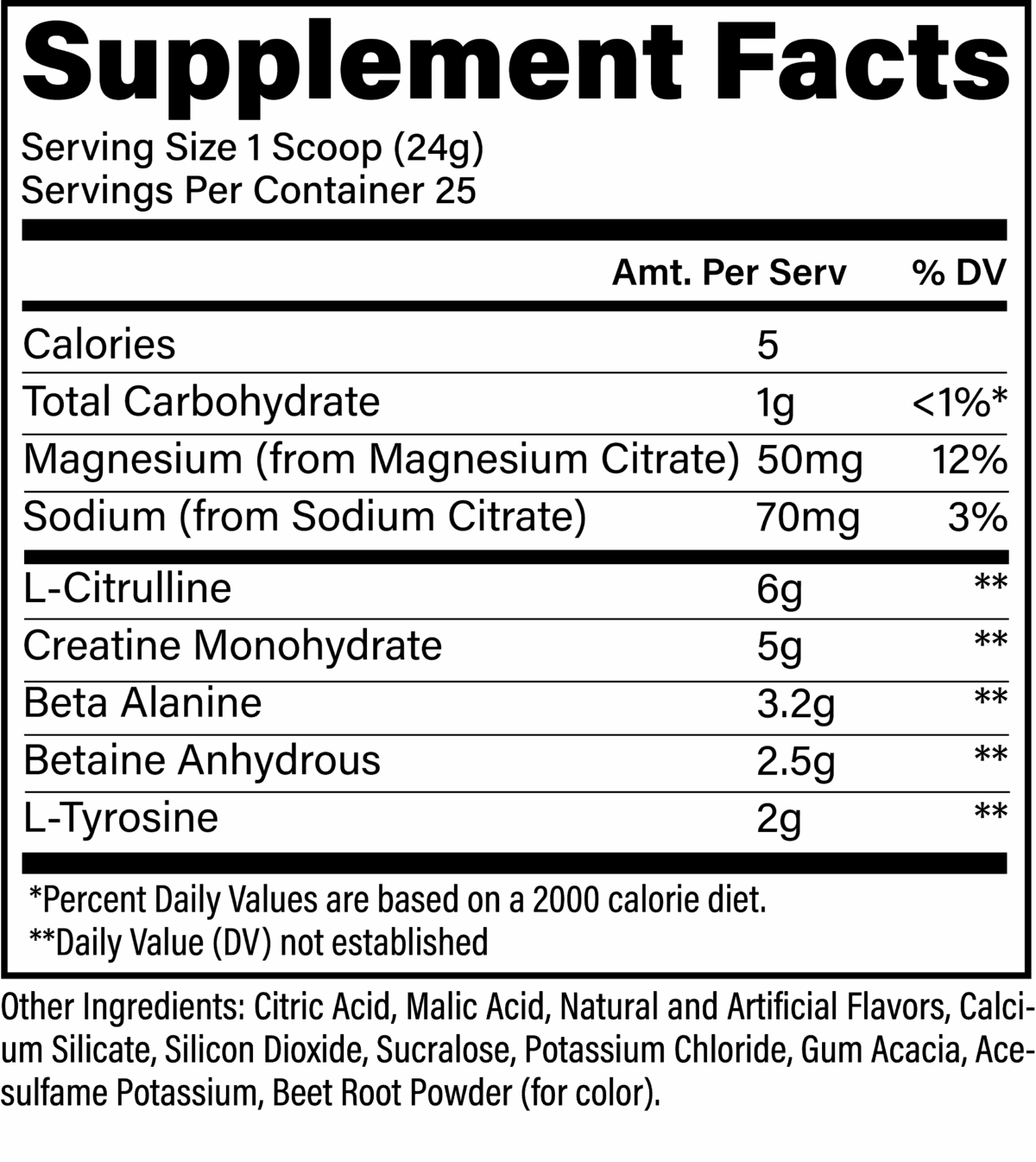 CBUM Essential Performance: 6 Ingredient Stim-Free Pre-Workout