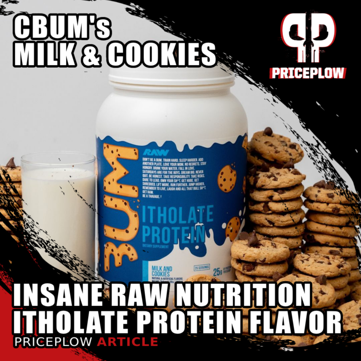 Chris Bumstead's Milk & Cookies: Insane Raw Nutrition Itholate Flavor