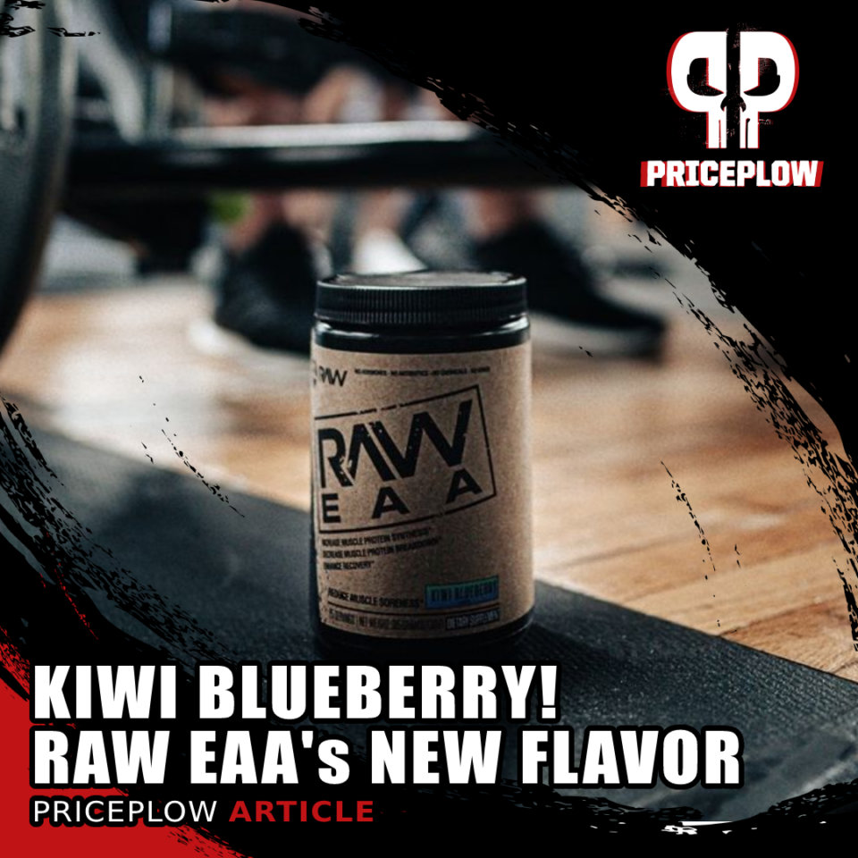 RAW EAA Kiwi Blueberry: Big EAA Doses Get Big Flavor