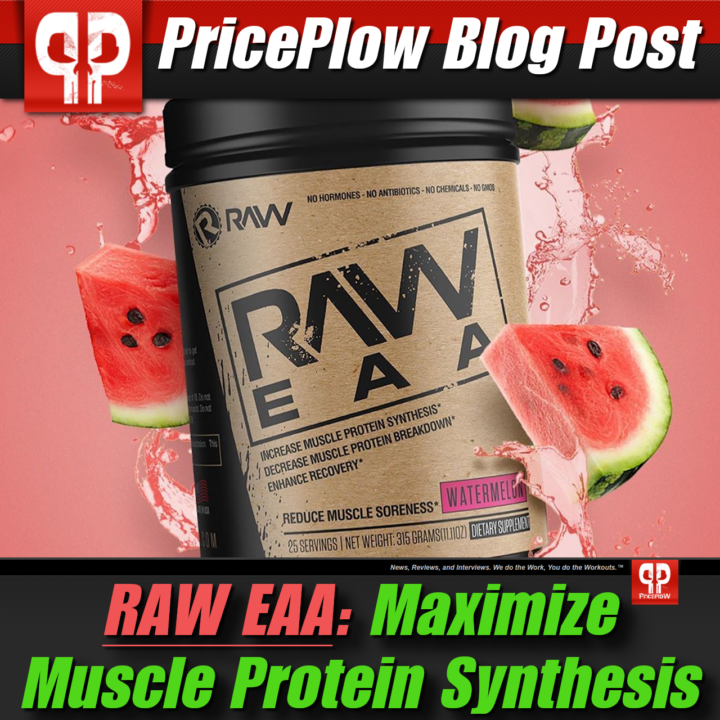 RAW EAA Kiwi Blueberry: Big EAA Doses Get Big Flavor