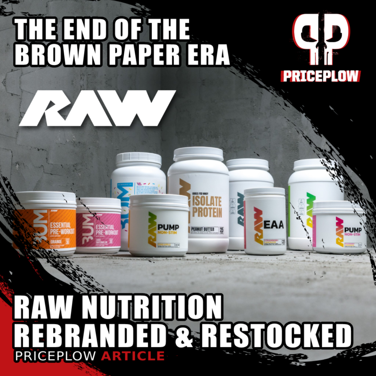 RAW Nutrition: Built From The Ground Up and Rebranded in 2023
