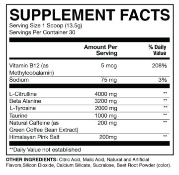 CBum Essential Pre-Workout: Just the Raw Essentials